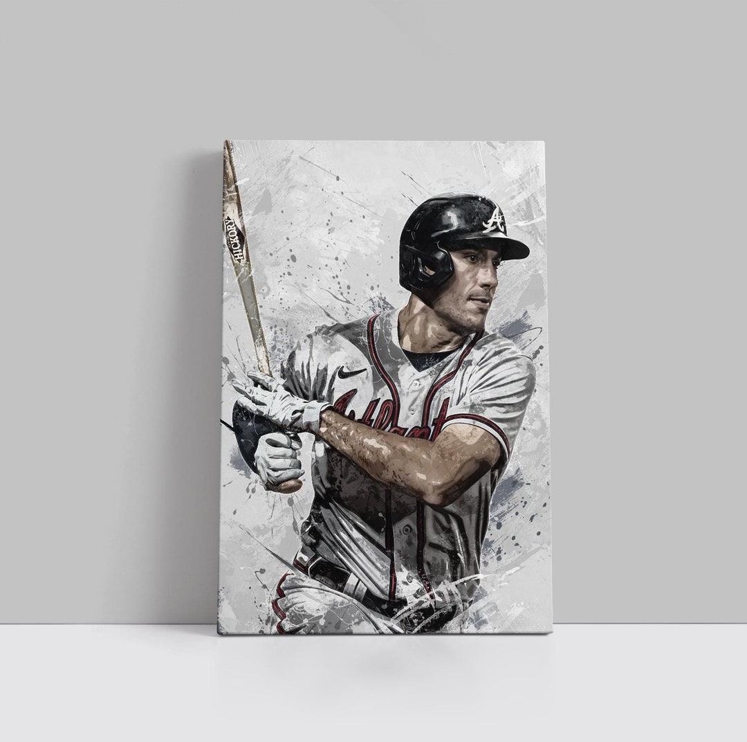 999 Matt Olson Poster Atlanta Braves Hand Made Wall Art Baseball Home ...