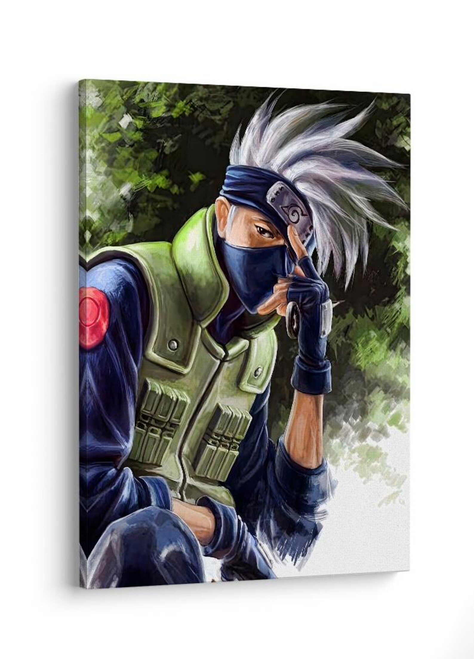 999 Kakashi Hatake Poster Naruto Anime Animation Canvas Wall Art Man ...