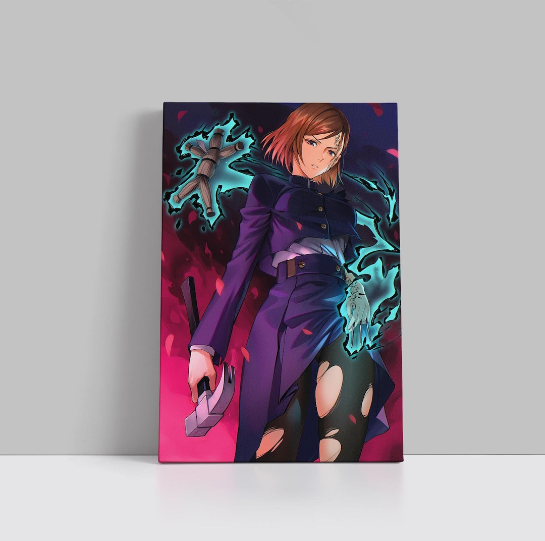 Nobara Kugisaki Poster Manga Series Movie Canvas Print Animation Art ...