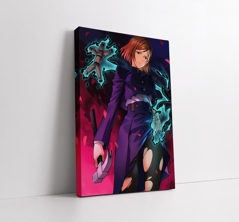 Nobara Kugisaki Poster Manga Series Movie Canvas Print Animation Art ...