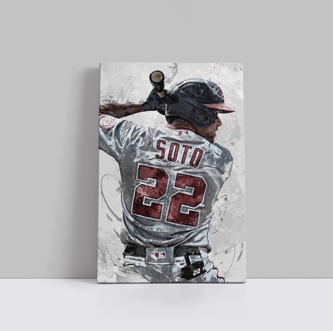 999 Juan Soto Poster New York Yankees Hand Made Wall Art Baseball Home ...