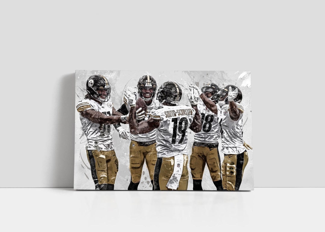 Pittsburgh Steelers Poster Steelers Wall Art Football Gift for Him Home ...