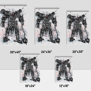 999 Grimlock Poster Transformers Superhero Canvas Wall Art Man Cave ...