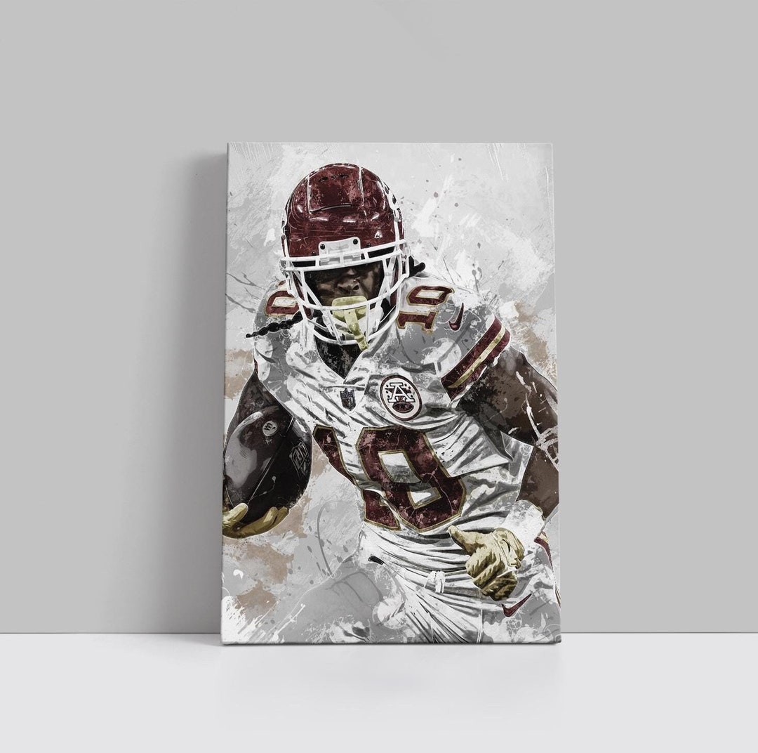 Isiah Pacheco Poster Kansas City Chiefs Wall Art Football Gift for Him ...