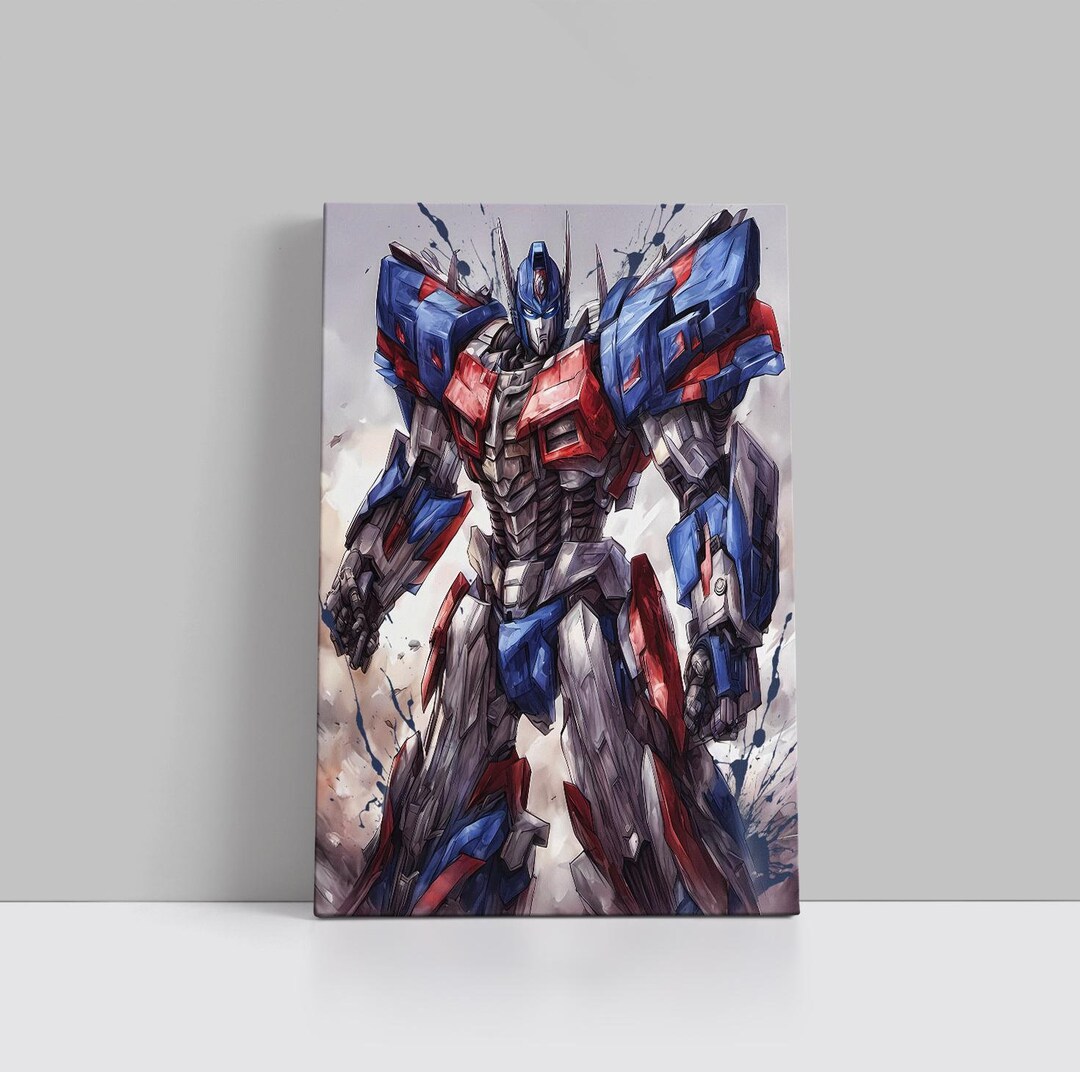 Optimus Prime Wall Art Print Transformers Movie Gift for Him, Kids ...