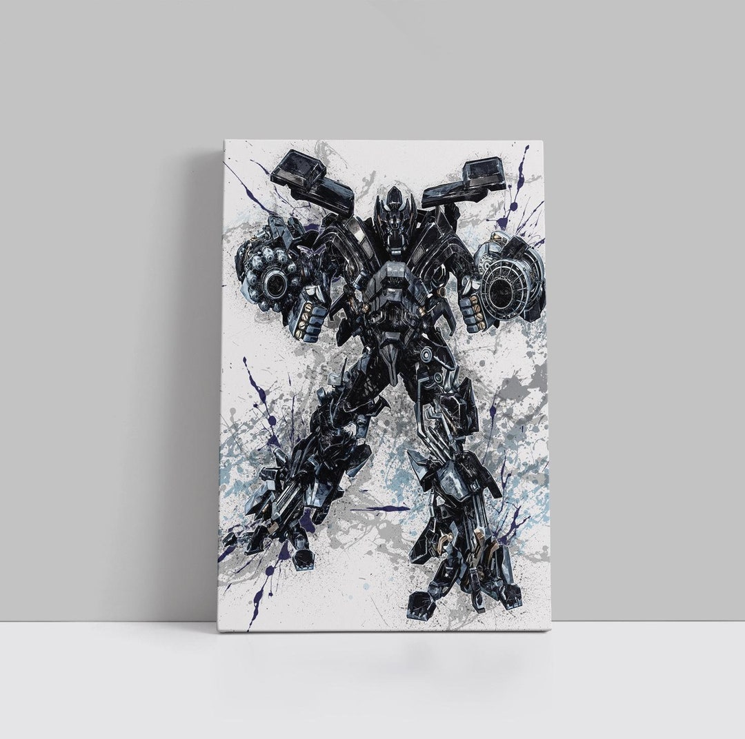 999 Ironhide Wall Art Print Transformers Movie Superhero Canvas Wall ...