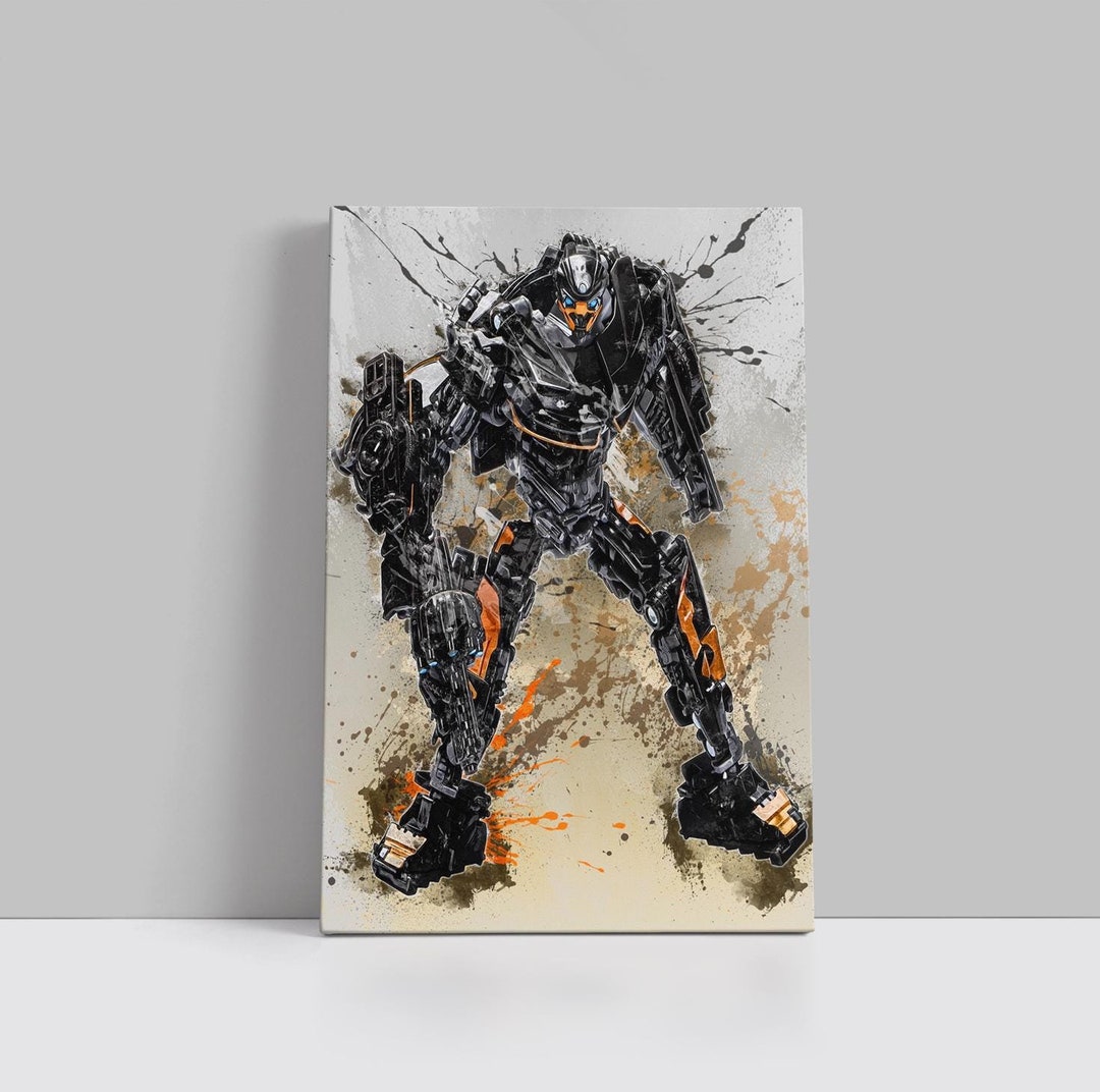 999 Hot Rod Poster Transformers Movie Superhero Canvas Wall Art Man ...