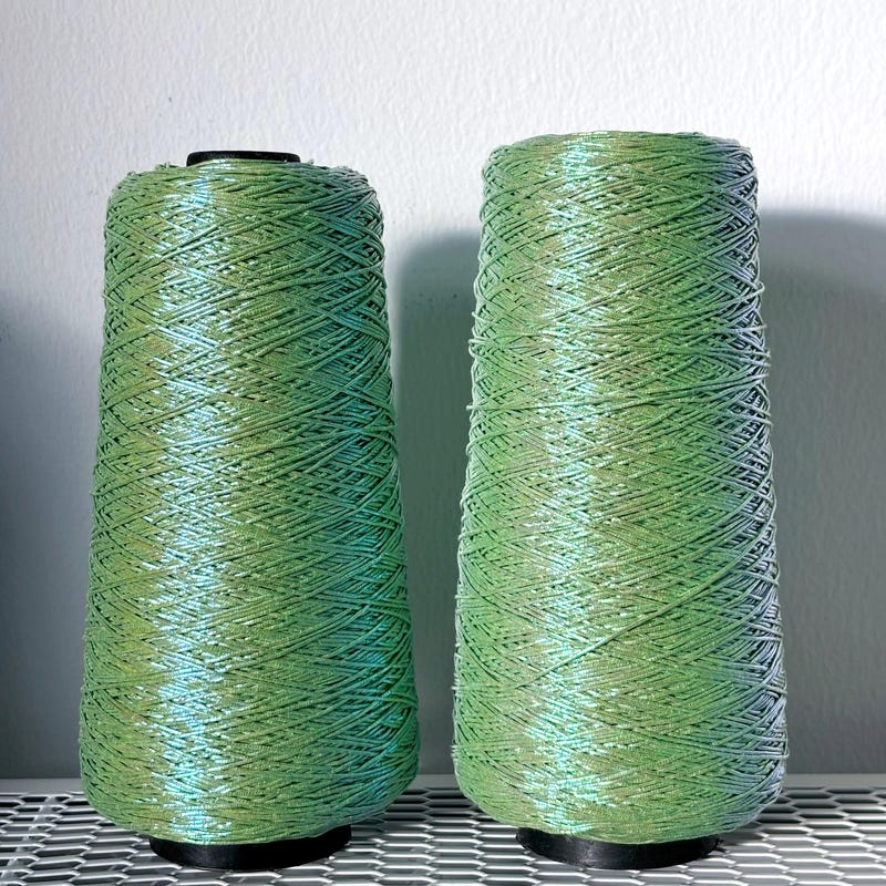 Metallic Yarn - Etsy
