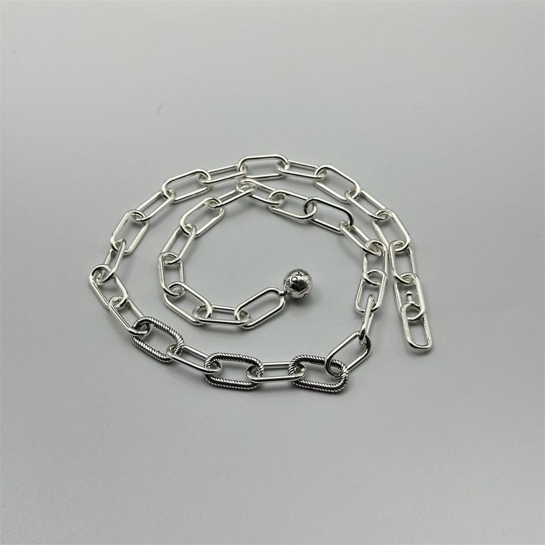 Pandora Silver Me Link Necklace - Etsy