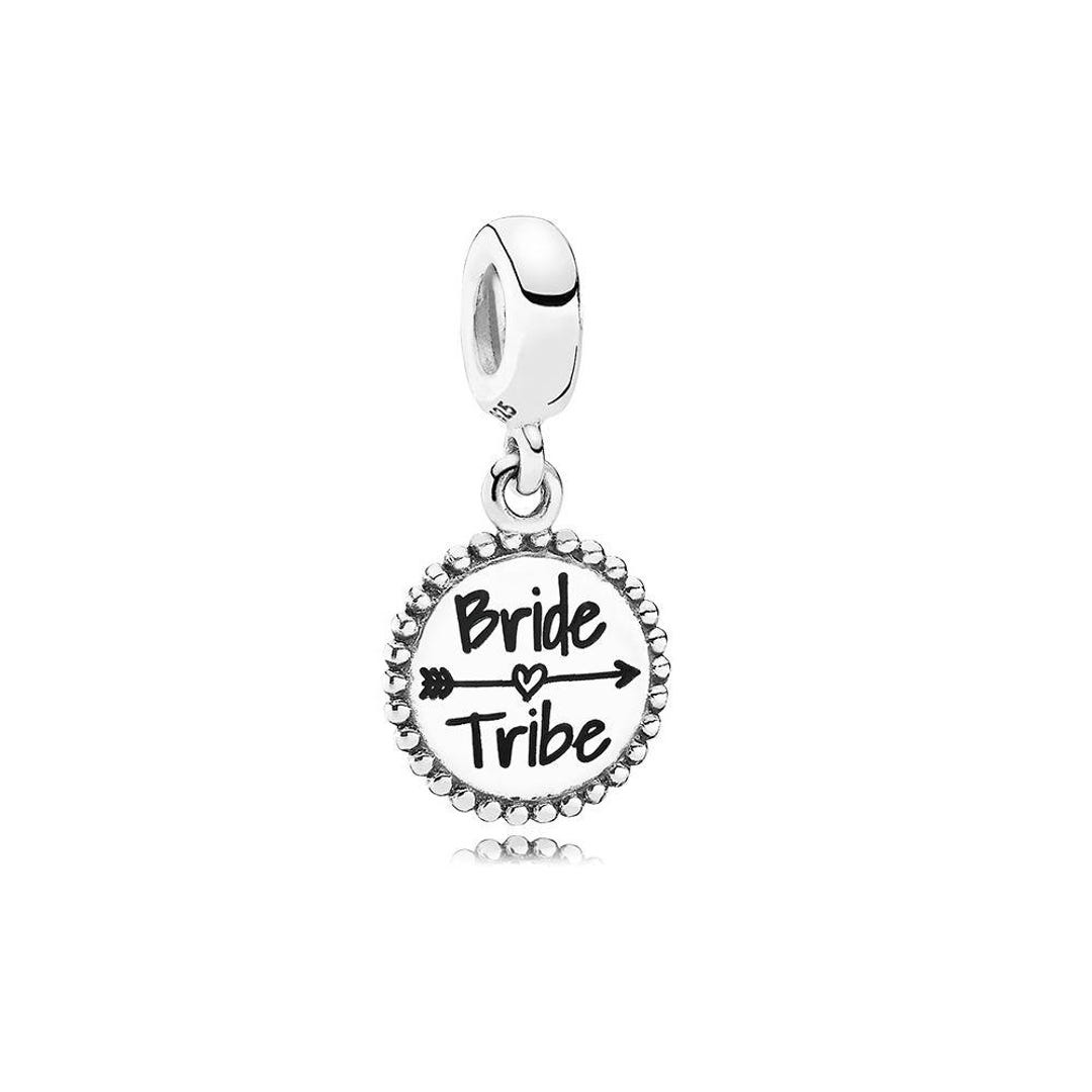 New Pandora Bride Tribe Charm Wedding Party Bridesmaid Honor - Etsy