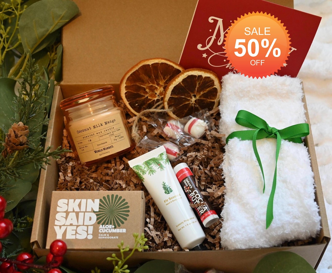 Secret Santa Gift Ideas, Secret Santa Basket, Gift Box for Secret Santa ...