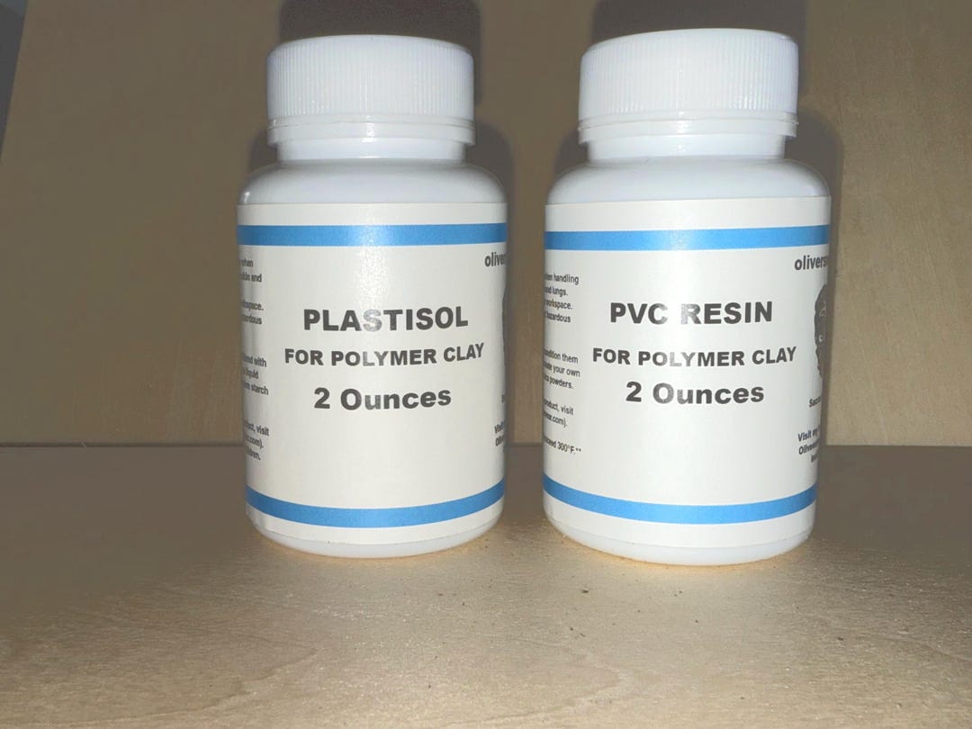 PVC Powder, Plastisol, Polymer Clay Resin, Ingredients for Polymer Clay ...