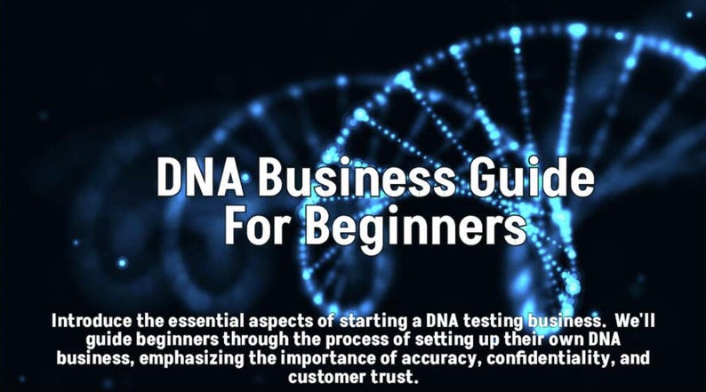 DNA Collection Business 101 for Beginners - Etsy