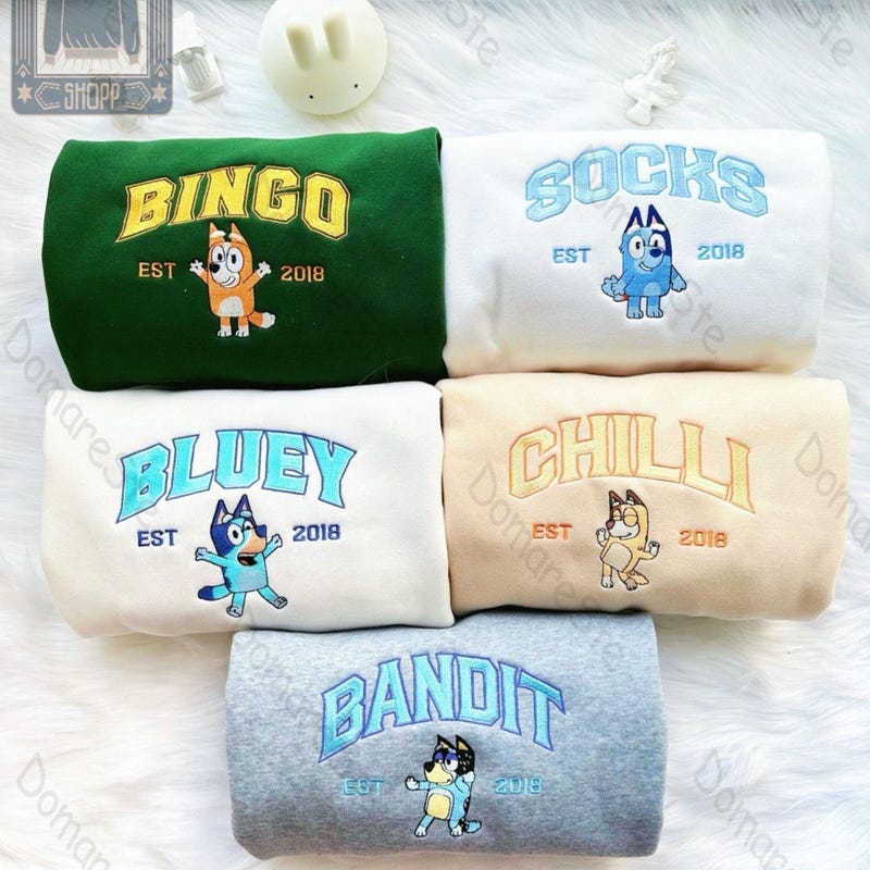 Bluey Jumper - Etsy Australia