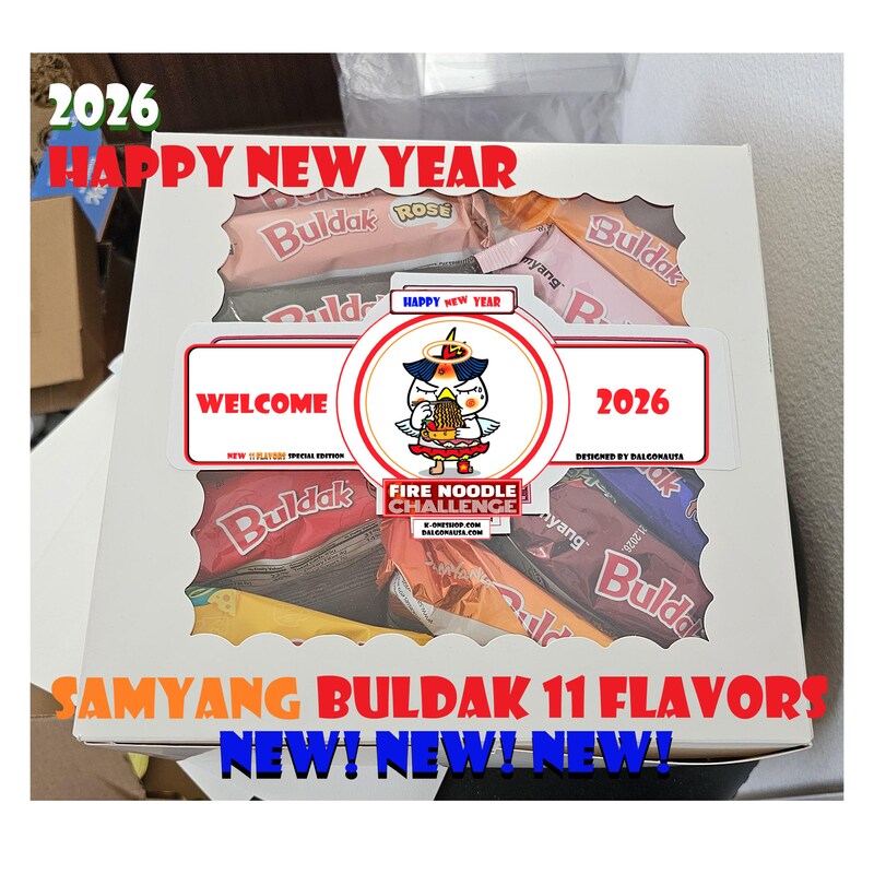 Buldak Advent Calendar - Etsy