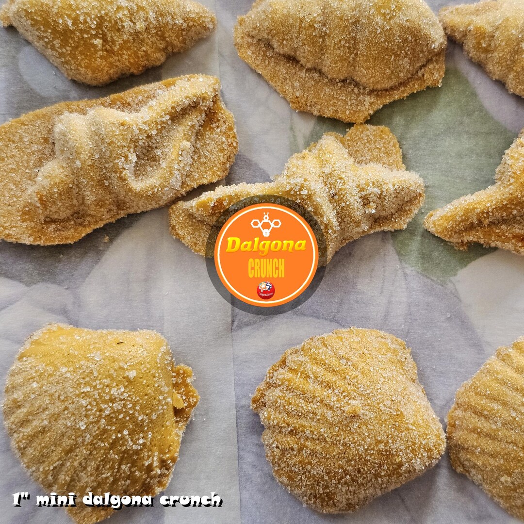 Seashells Shape Dalgona Crunch Packs (net 1.5oz- 18ea) - Etsy