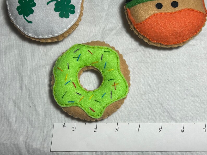 Felt Saint Patrick’s Day Donuts, Pretend Play Toys - Etsy