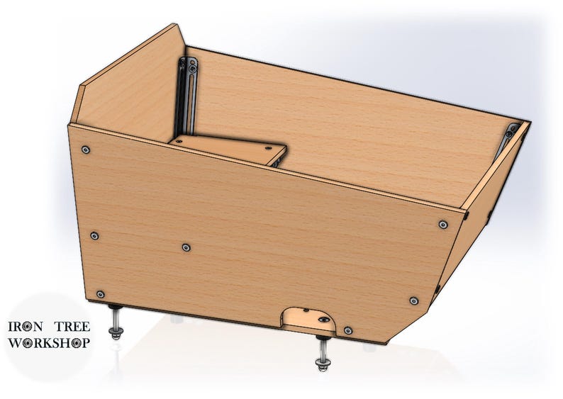 Bullitt Cargo Bike Kid Box Plans: PDF/DXF Technical Drawing - Etsy