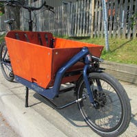 Original Bullitt Bike Box - Cargo Bike - 2 Seats With Seat Belts ...
