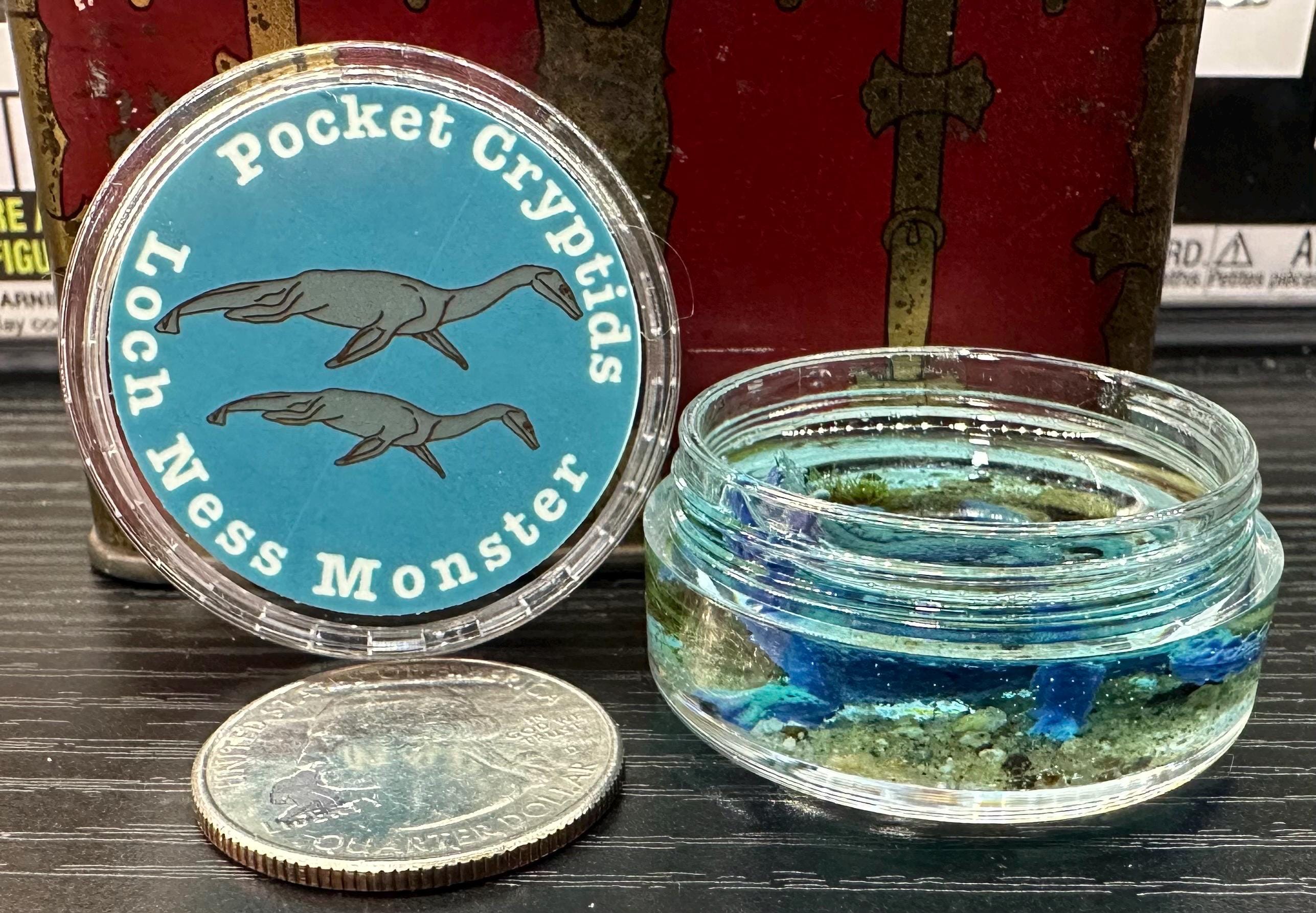 Nessie Pocket Cryptids Handmade Diorama Cryptid Craftwork; Loch Ness ...