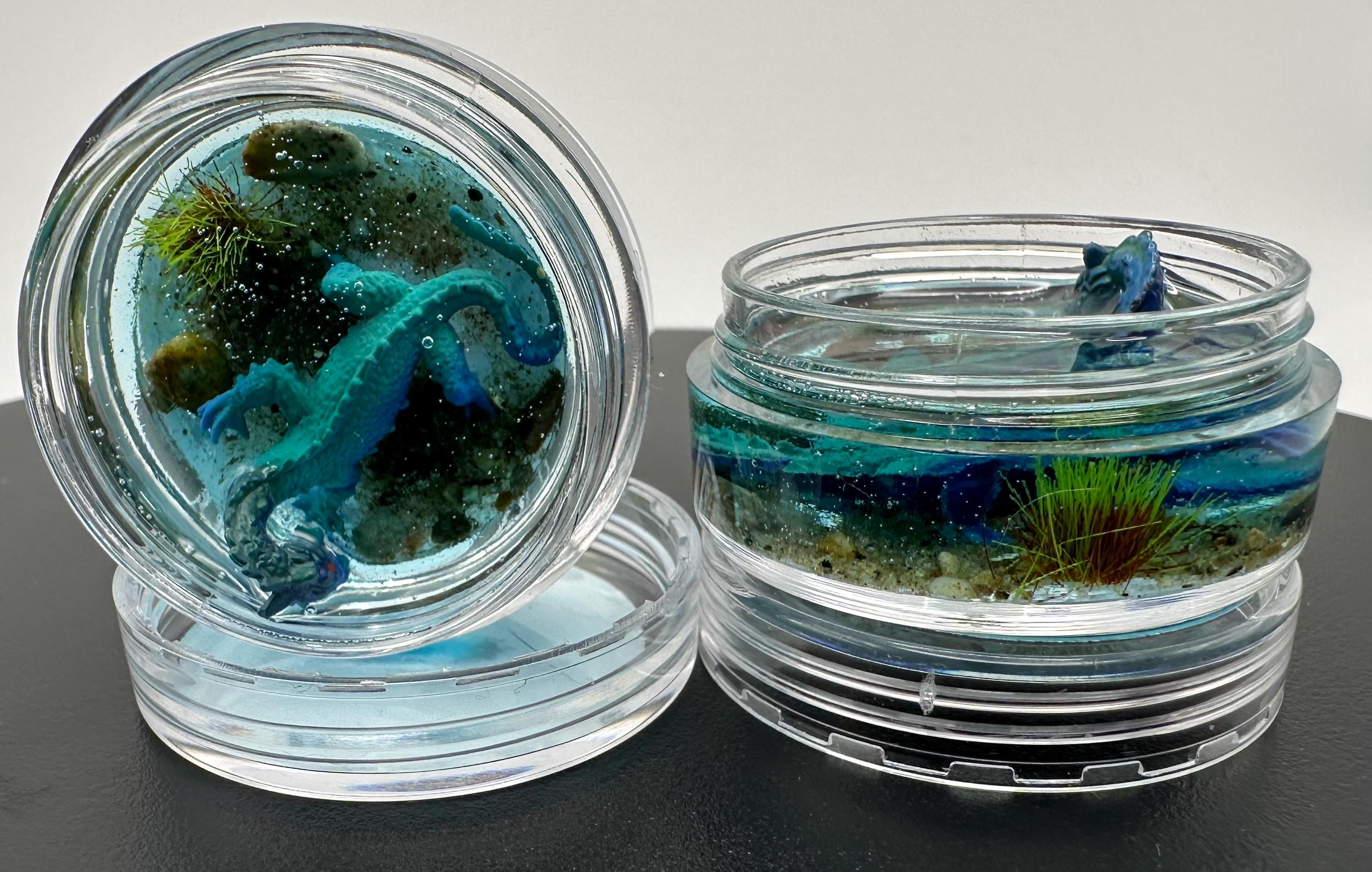 Nessie Pocket Cryptids Handmade Diorama Cryptid Craftwork; Loch Ness ...