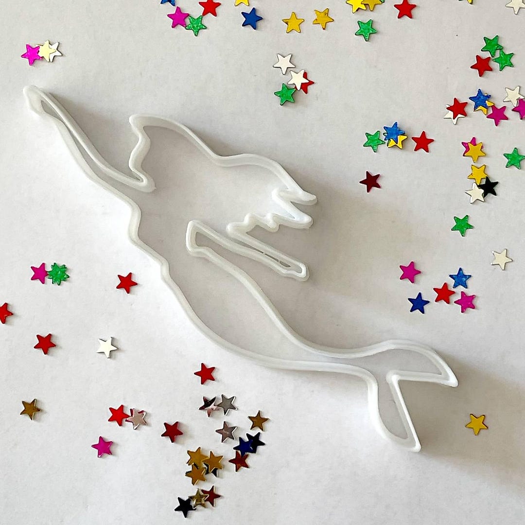 Mermaid Cookie Cutter: Detailed PLA Cutter for Cookies, Fondant - Etsy