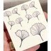 Temporary Tattoo Sheet Ginkgo, Ginkgo Tattoo Design, Tiny Tattoos ...