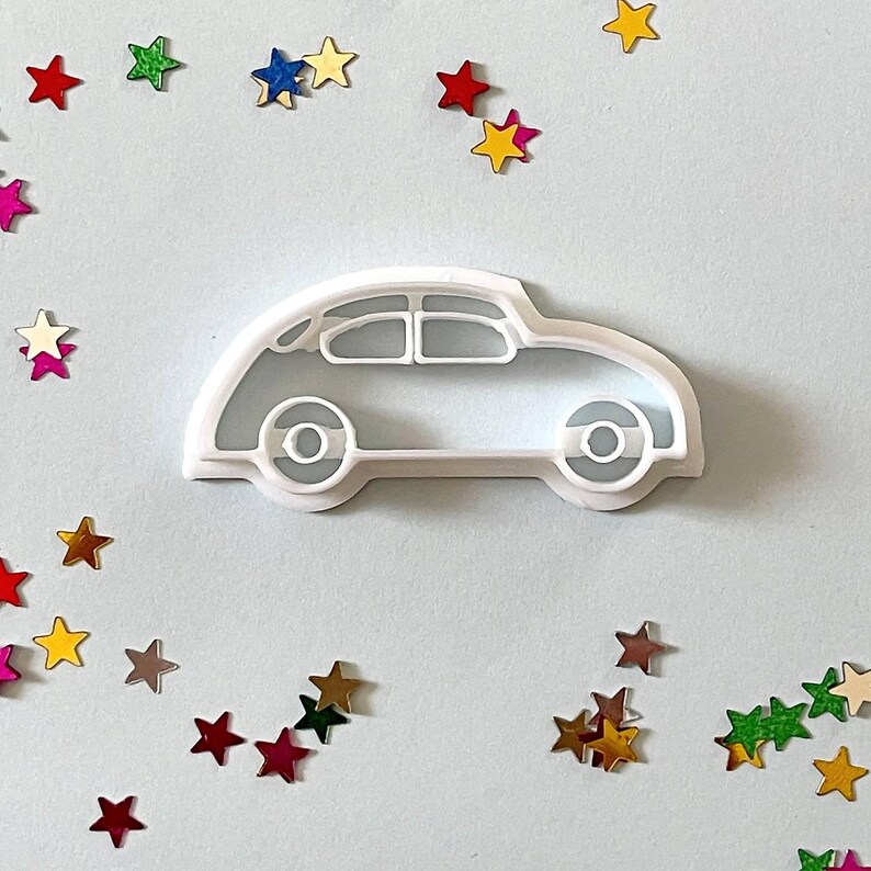 Car Cookie Cutter, Eco-friendly Cookie Cutters, Car Cookies, Fondant ...