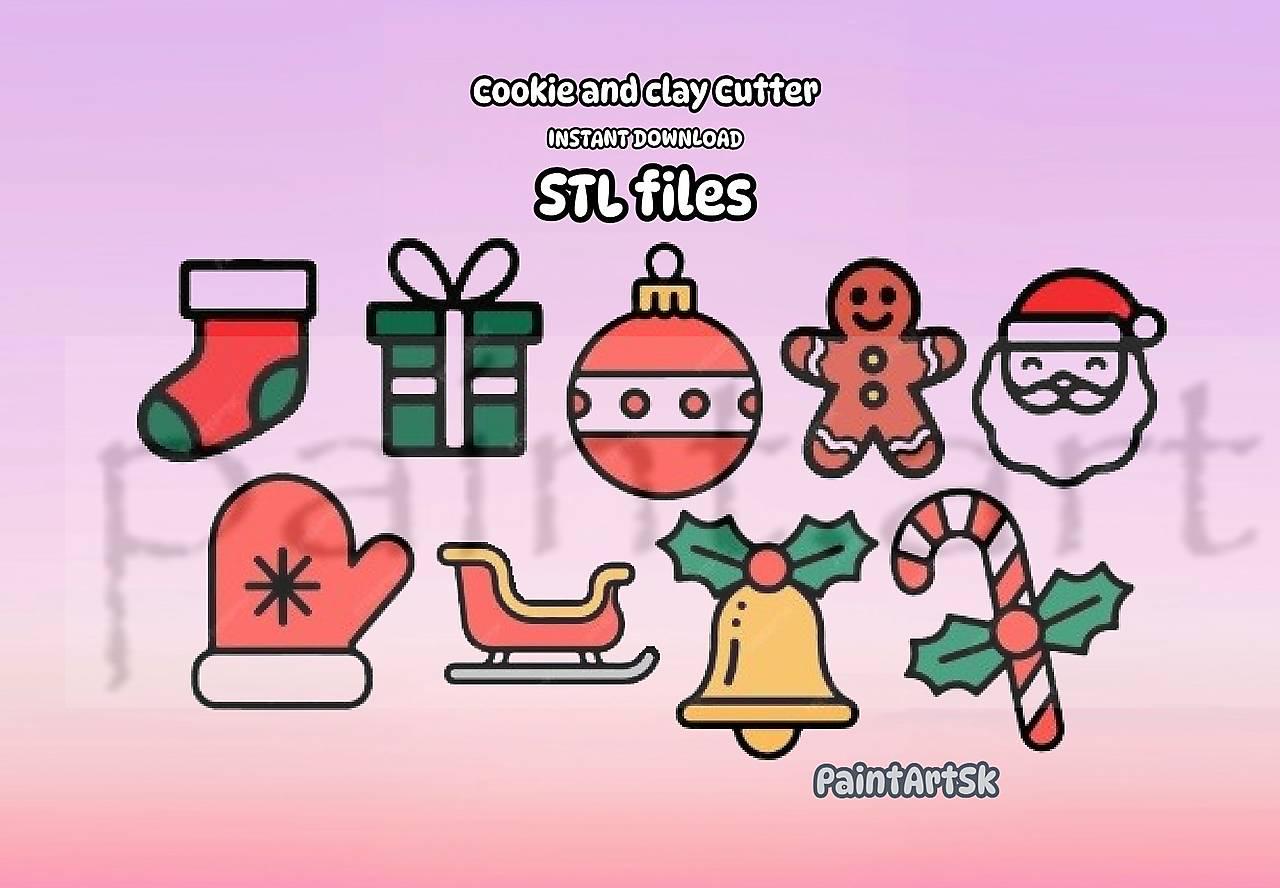 Santa Claus Boot Cookie Cutter, Christmas Sock Cutter, Christmas ...