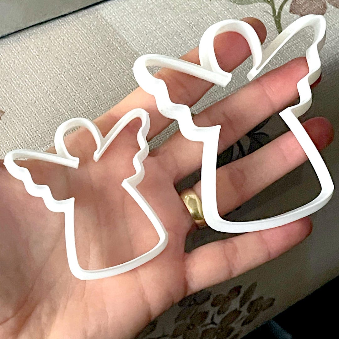 Angel Cookie Cutter, Angel Cutter, Eco-friendly Cookie Cutters, Angel ...