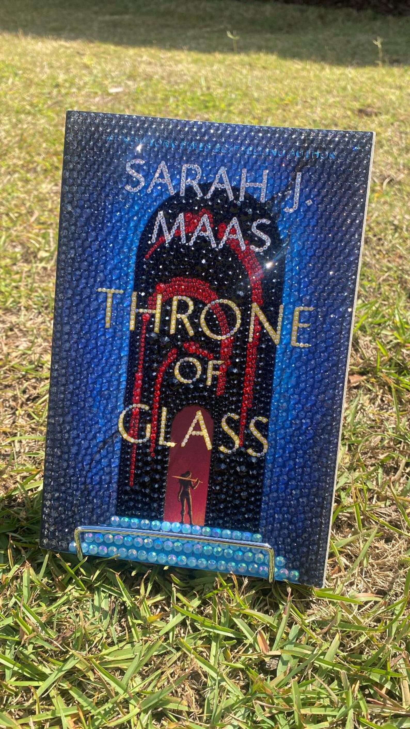 Blinged Throne of Glass - Rhinestoned Book, Romantasy, Fantasy - Etsy