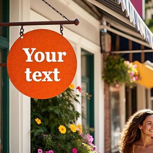 Custom Blade Sign, 2d Hanging Store Sign, Double Sided Metal Sign, Side ...