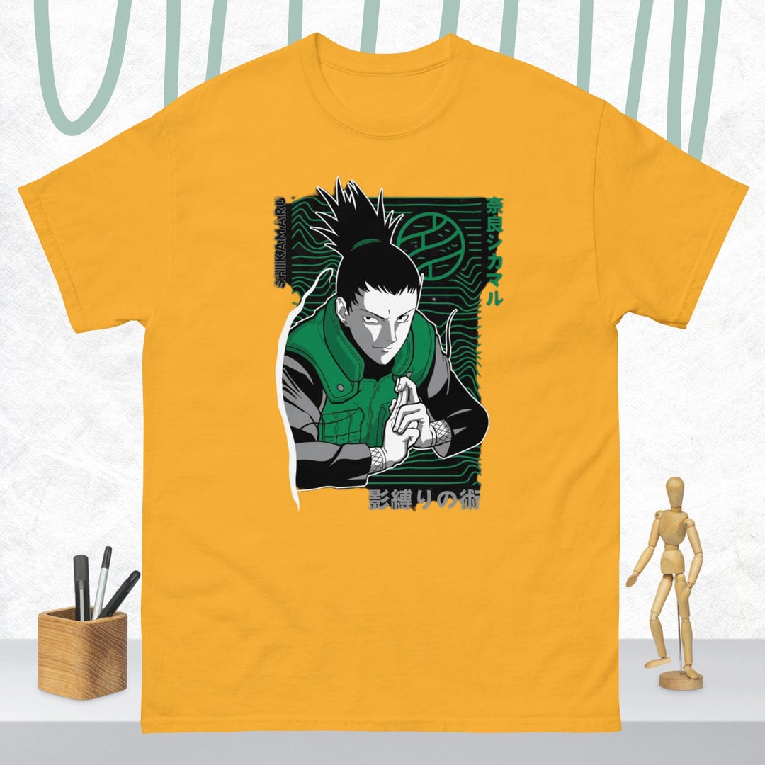 Manga Poster - Shikamaru Nara - Curated Manga Panels - Digital Print T ...