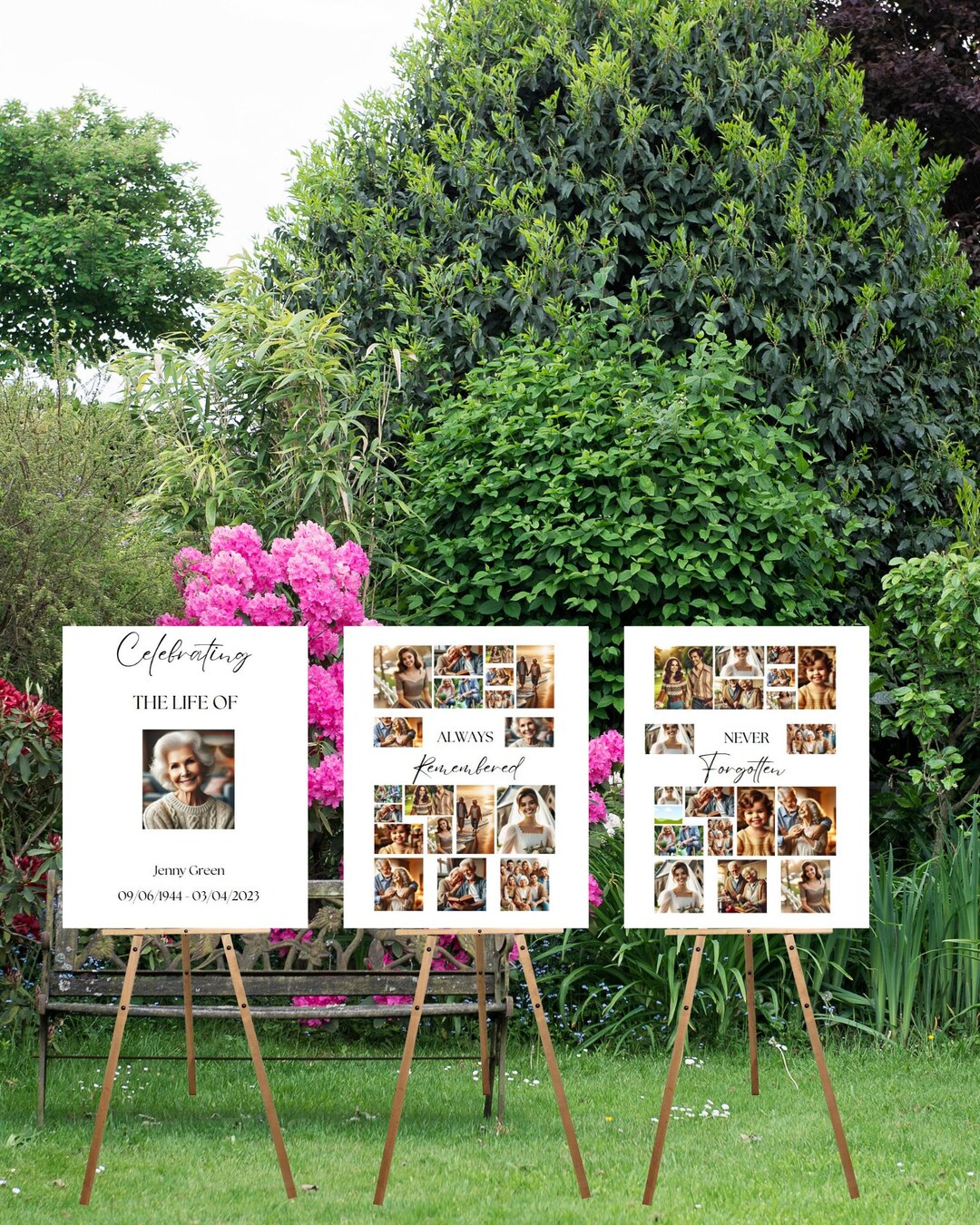 Funeral Welcome Board, Memorial Board, Celebration of Life, Funeral ...