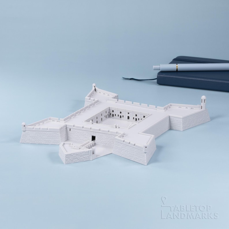 Castillo De San Marcos Scale Model | Fort Marion | Saint Augustine ...