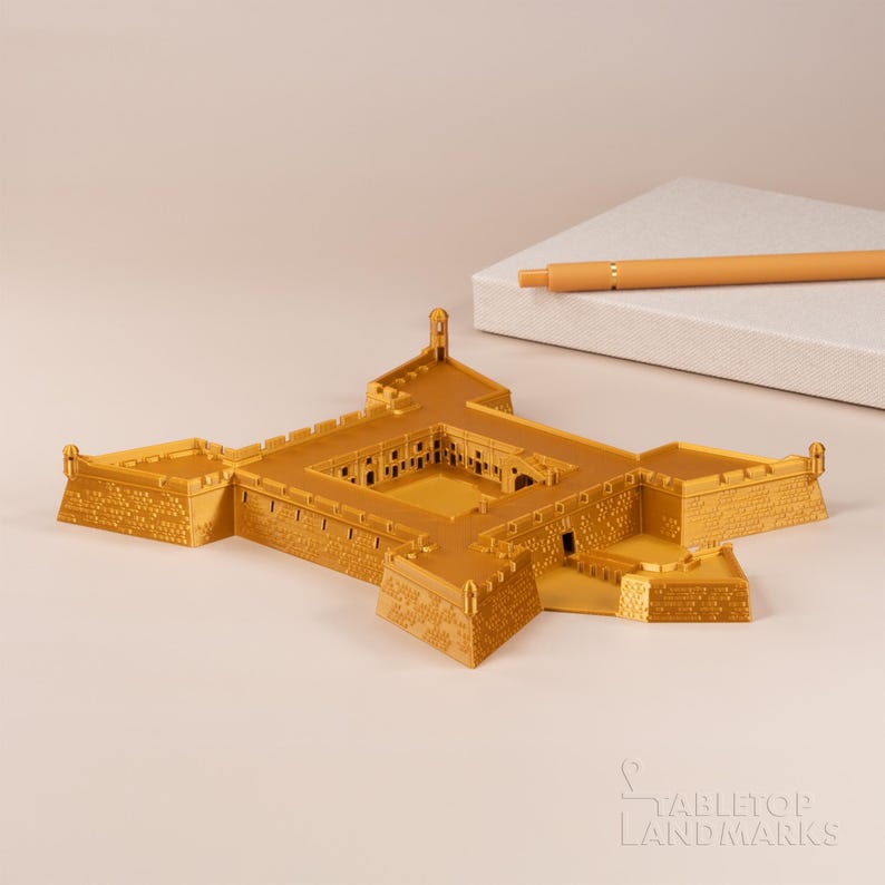 Castillo De San Marcos Scale Model | Fort Marion | Saint Augustine ...