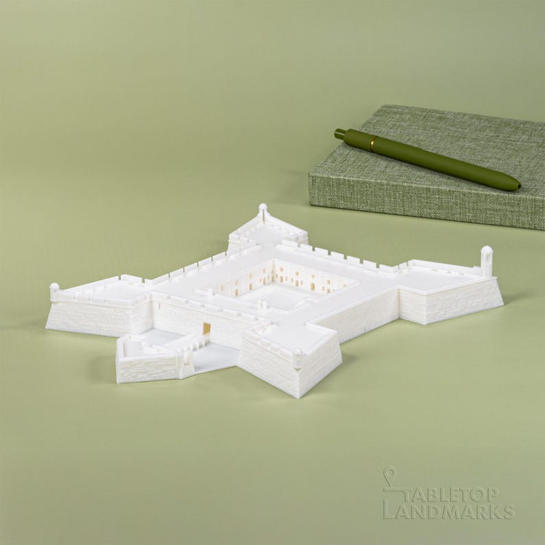 Castillo De San Marcos Scale Model | Fort Marion | Saint Augustine ...