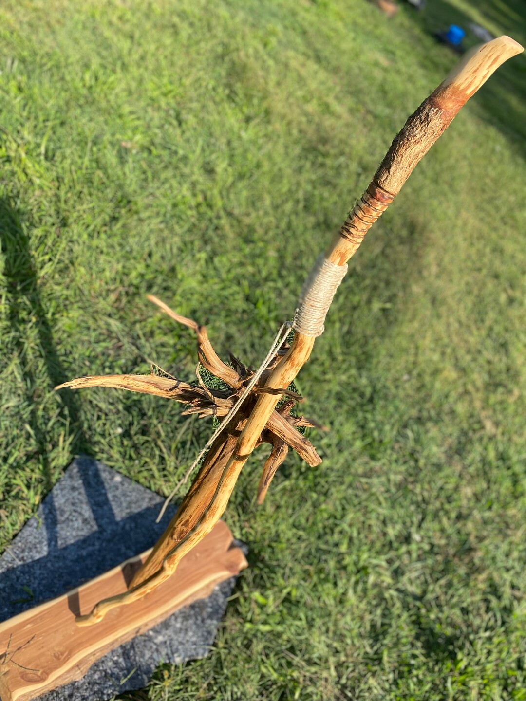 White Oak Walking Stick - Etsy