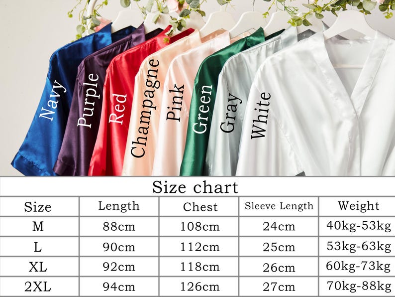 Bridesmaid Robes Wedding Robe Personalized,bridesmaid Gifts Custom ...
