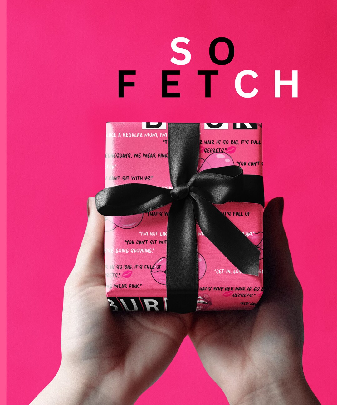Mean Girls Themed Gift Wrapping Paper - Etsy