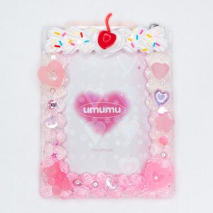 Decorated Toploader Cream Soda| Kpop Toploaders Deco Photocard Holders ...