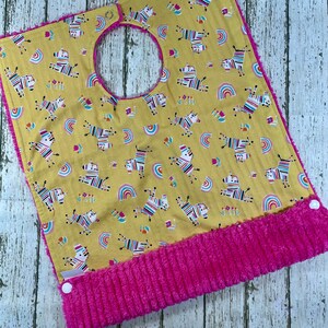 Rainbow Zebra Bib, First Birthday Cake Smash Outfit, Gold and Pink ...