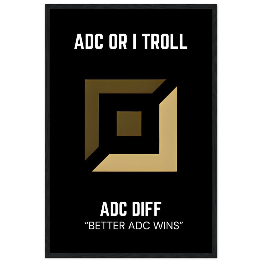 ADC DIFF League of Legends Wall Art, League of Legends Poster, Gaming ...