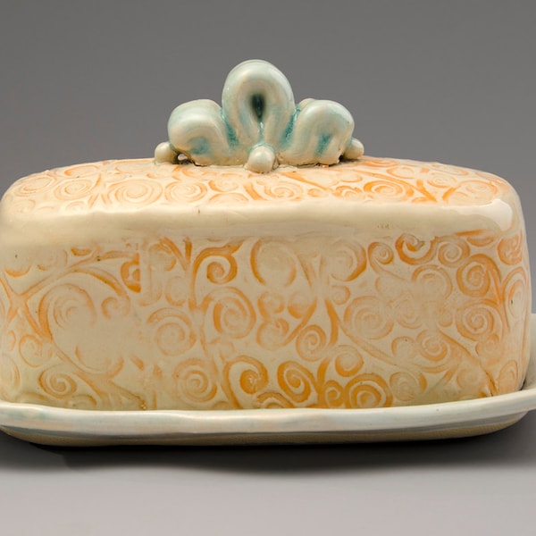 Pottery Butter Dish - Etsy
