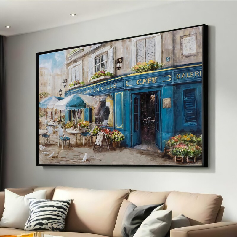 Paris Street Scene - Etsy UK