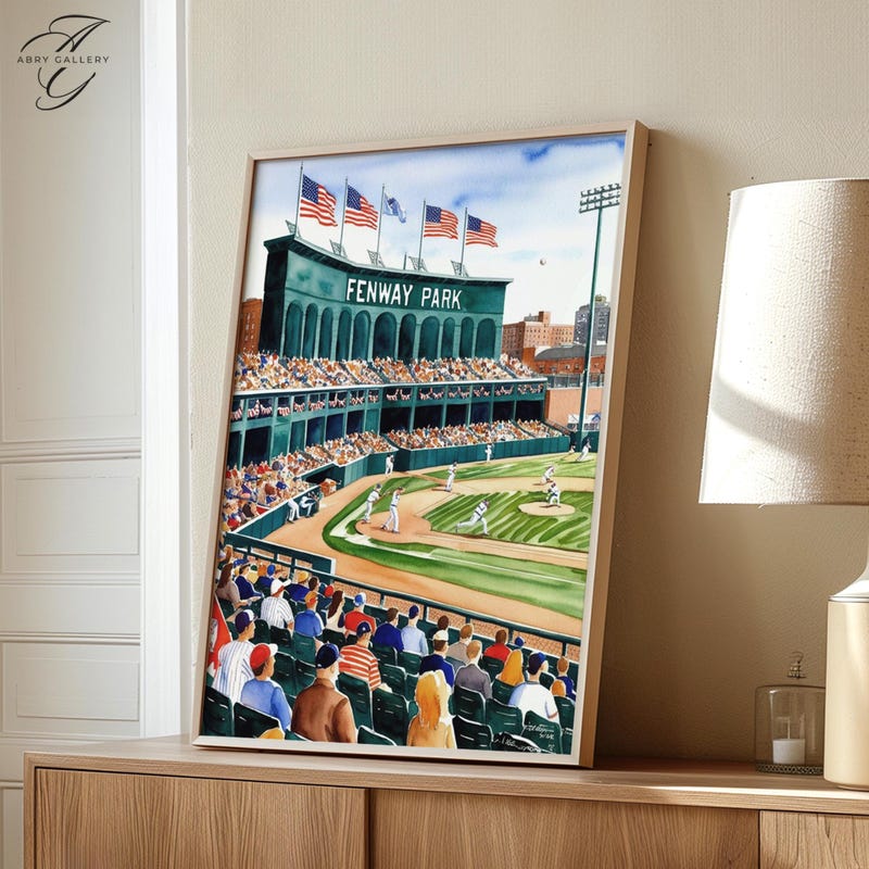 Fenway Park Sign - Etsy