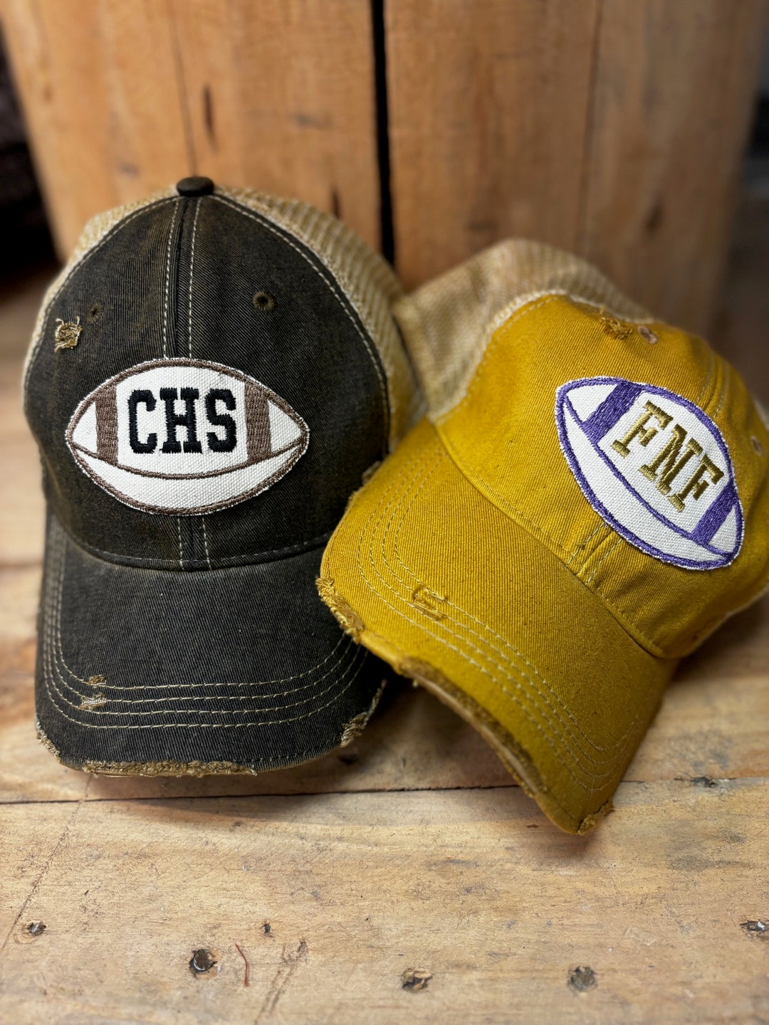 Custom Football Team Hat - Etsy