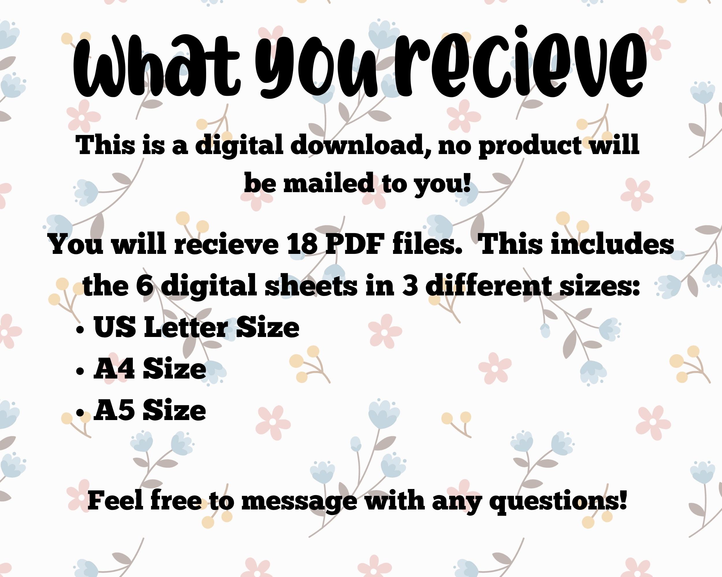 Self-care Planner Daily Weekly Monthly Planner, Printable Mindfulness ...