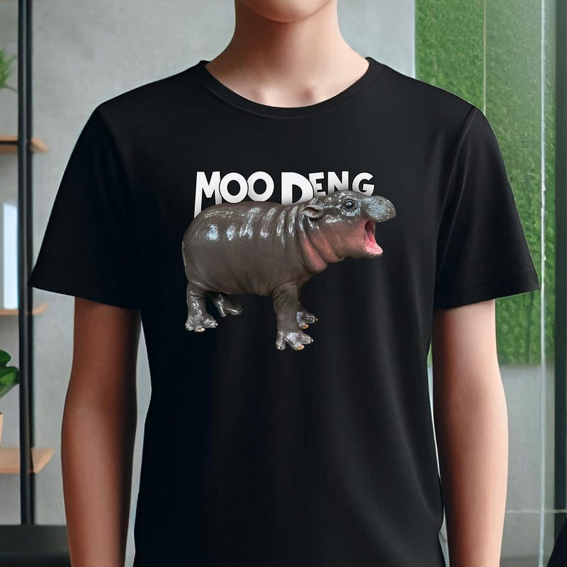 Moo Deng Shirt - Etsy