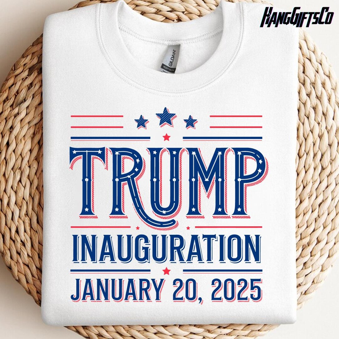 Trump Inauguration Svg, Trump Winner Shirt Design, Donald Trump 2024 ...